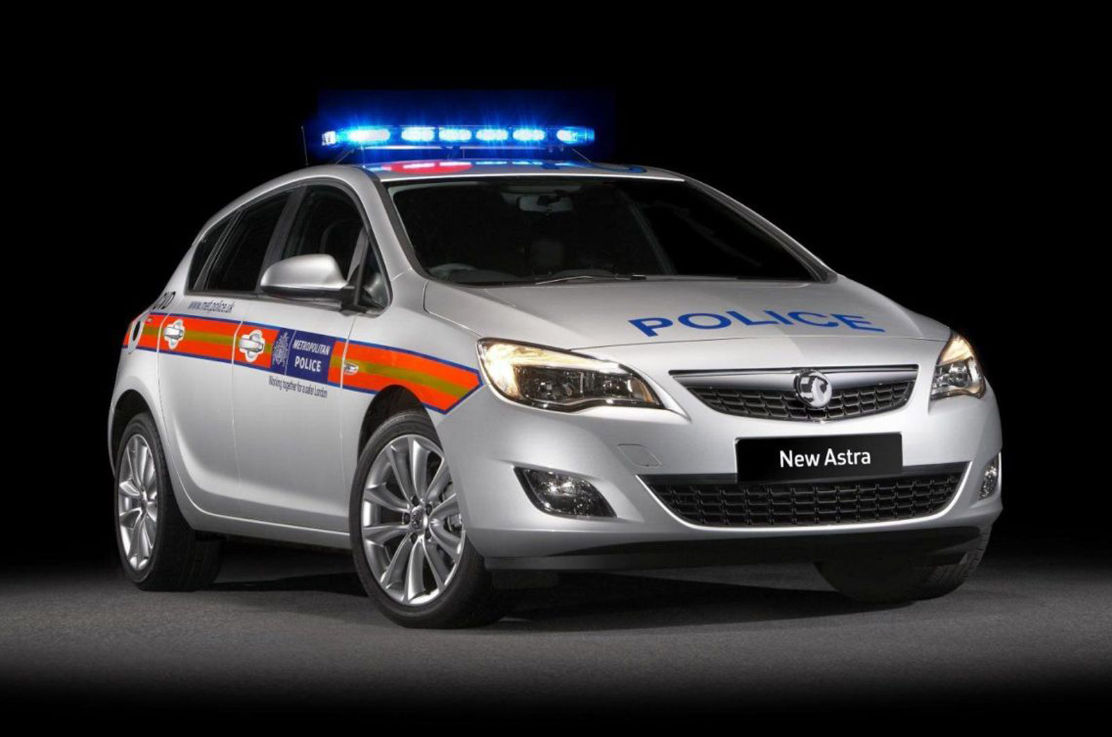 Vauxhall reveals Astra police car | Autocar