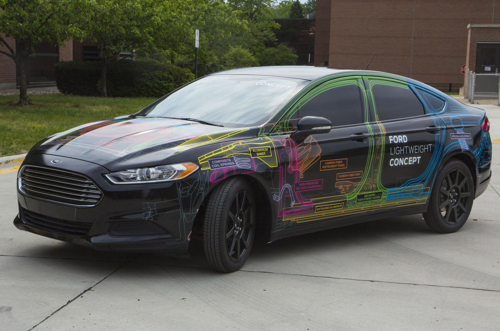 Ford reveals lightweight Mondeo concept