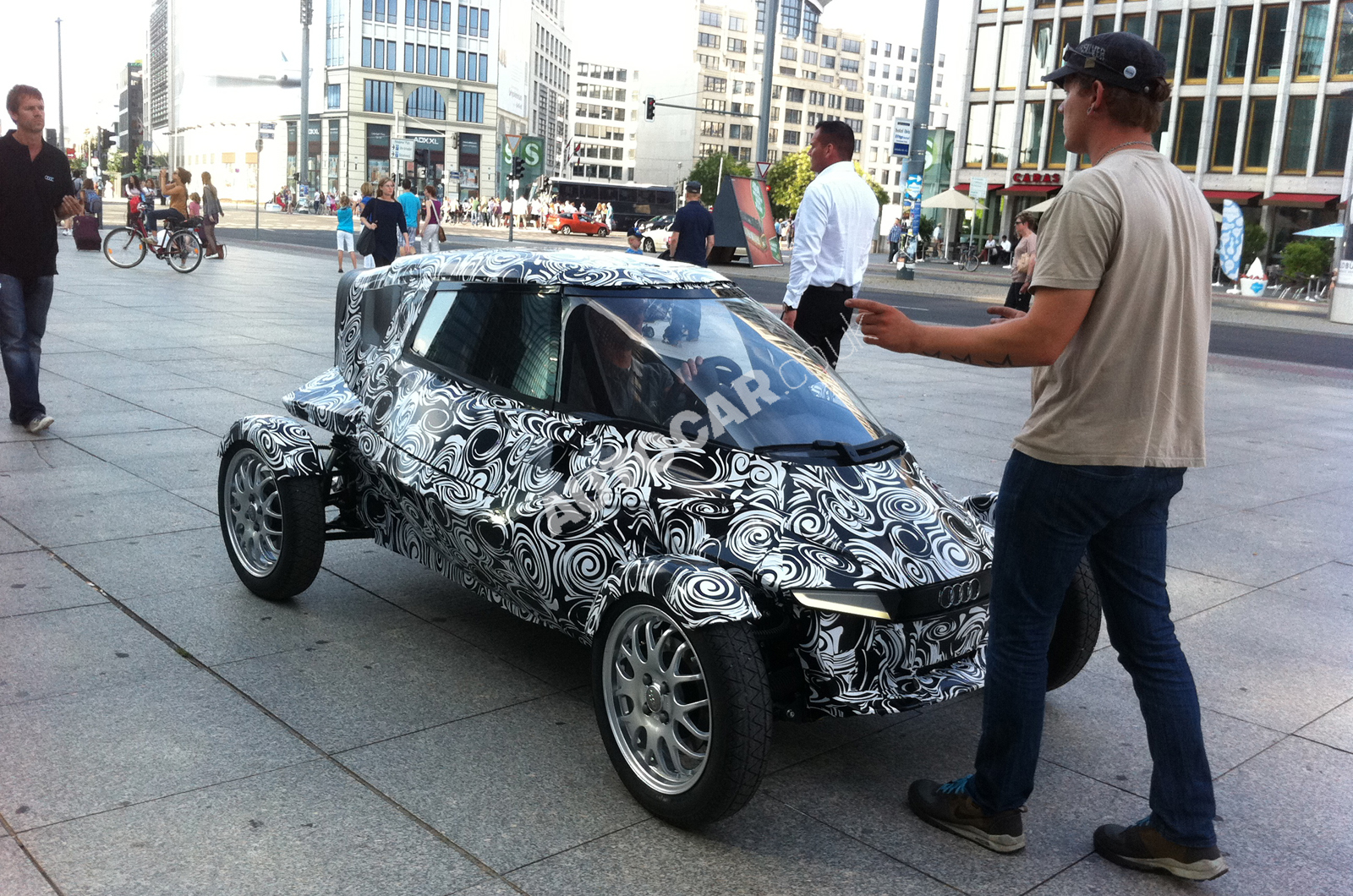 Audi's city car loses roof | Autocar