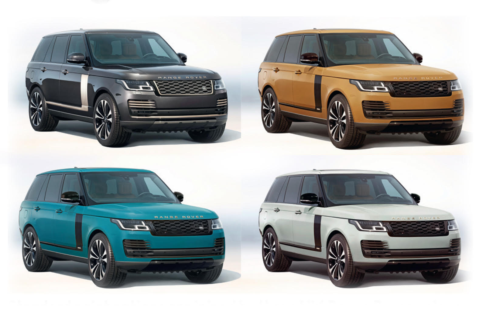 Range Rover gets colour splash for 50th anniversary | Autocar