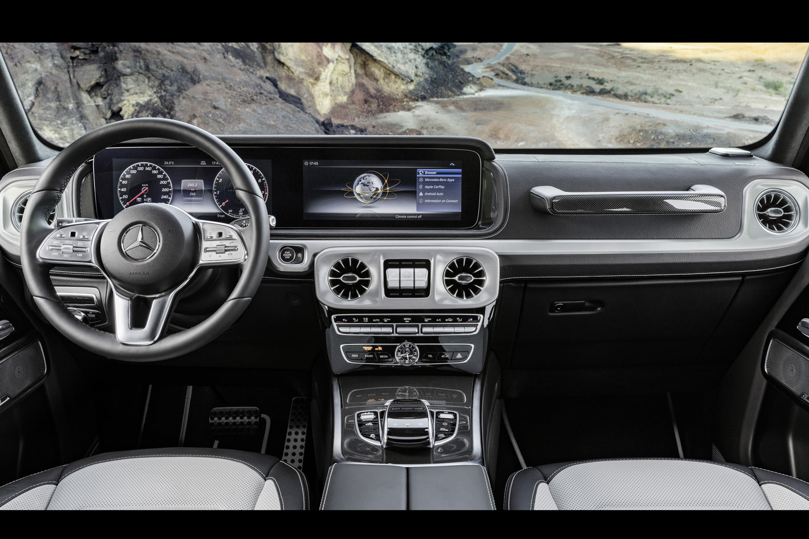 Mercedes-Benz G-Class interior revealed ahead of January launch | Autocar