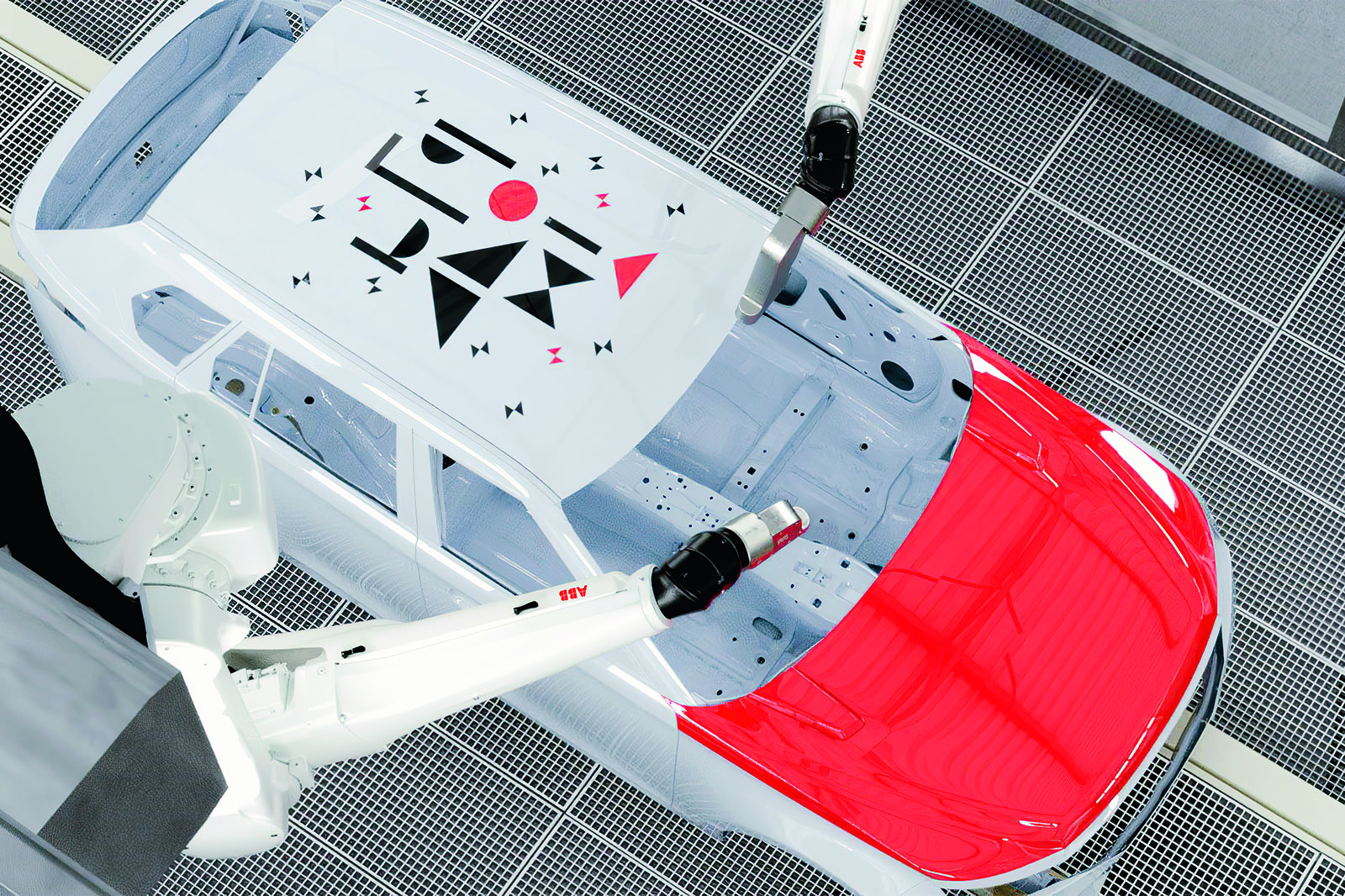 Under the skin: The robots that paint in flawless detail | Autocar