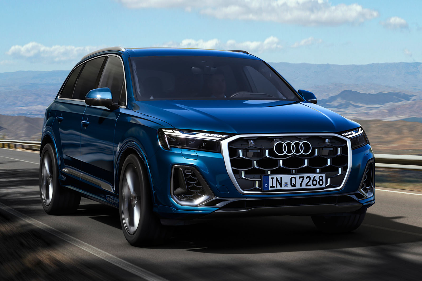2024 Audi Q7 update brings customisable lights | Autocar