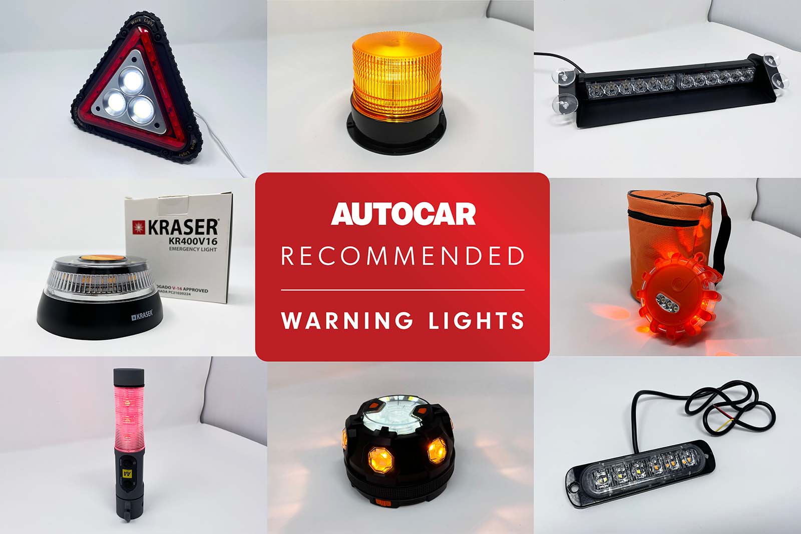 Led Emergency Lights Cars Hazard Warning Breakdown Light Roadflash