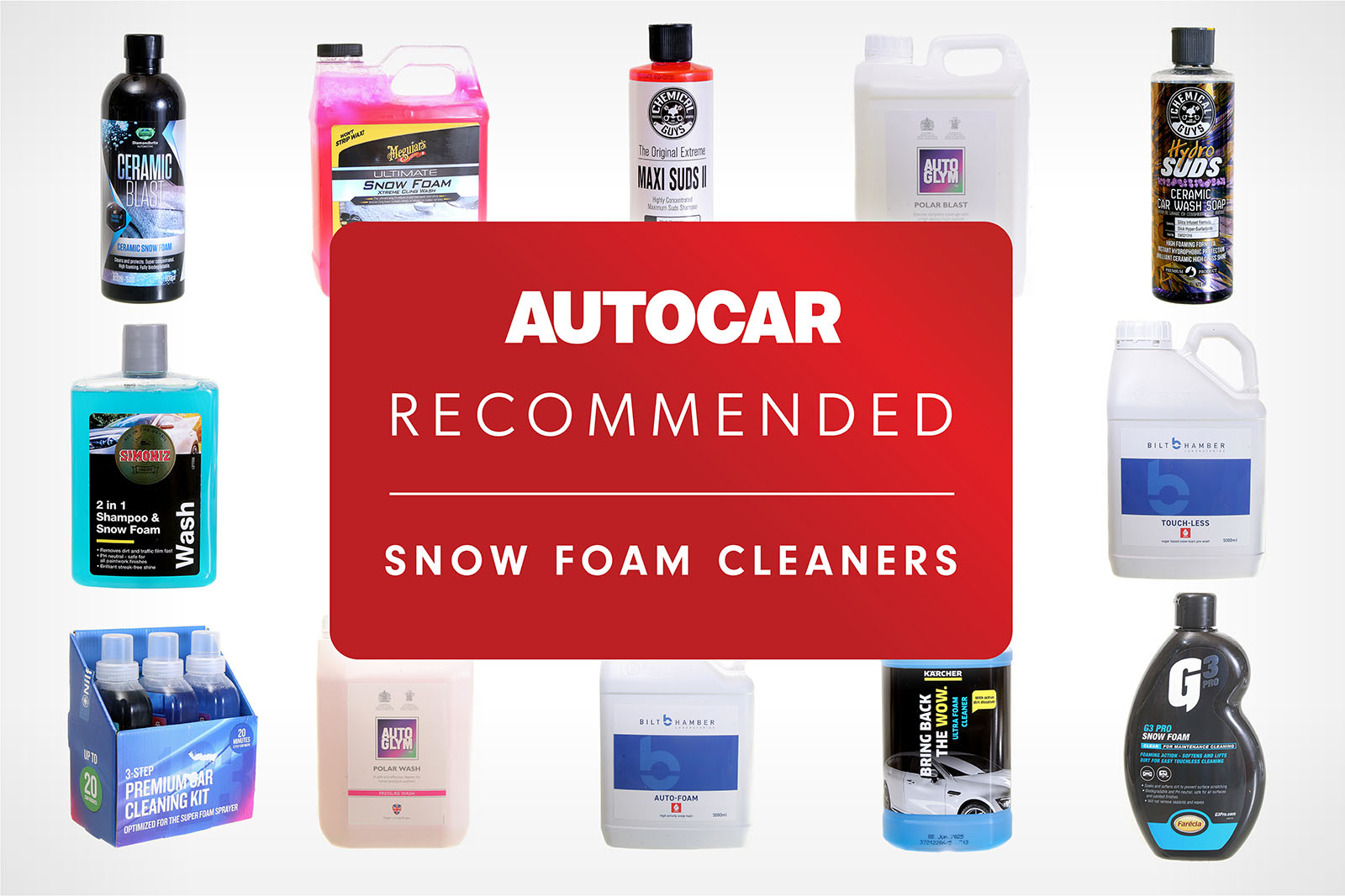 Autocar product test: What snow foam cleaner is best? | Autocar