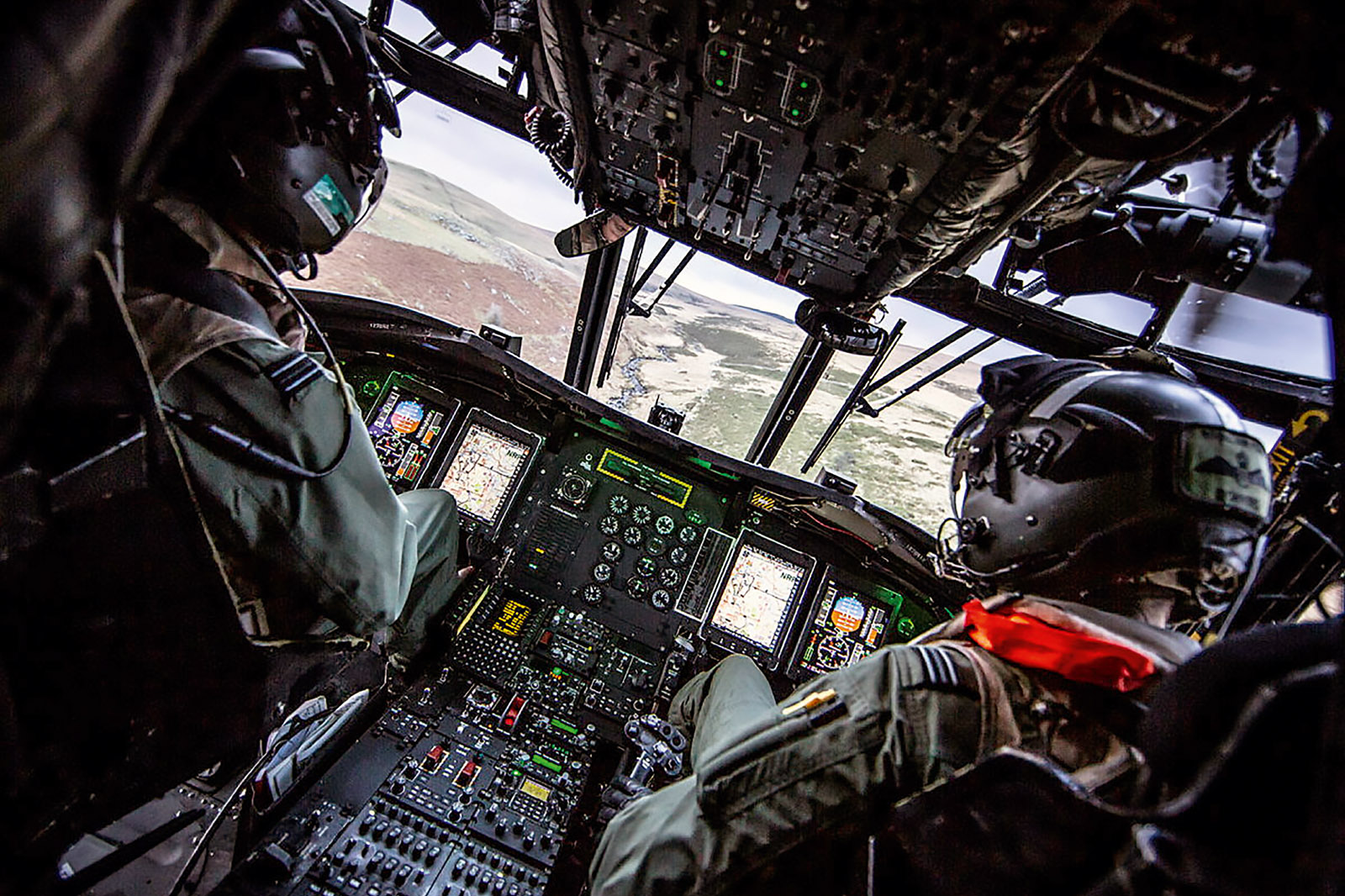 Chinook Helicopter Interior