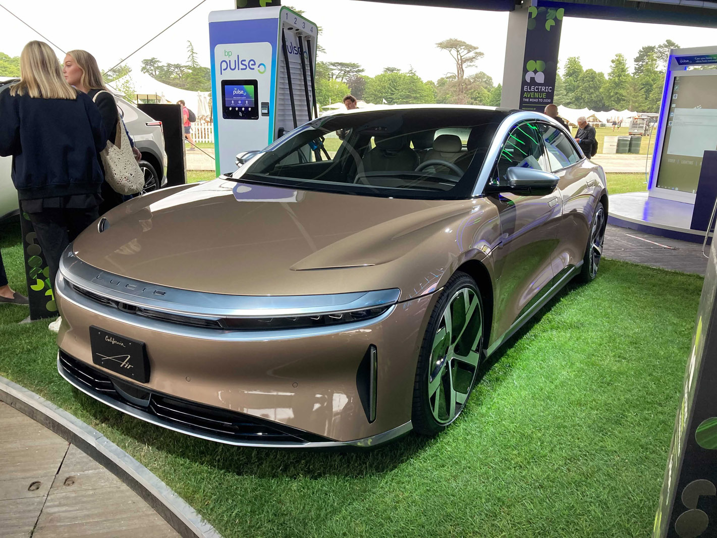 Lucid Air electric saloon makes UK debut | Autocar