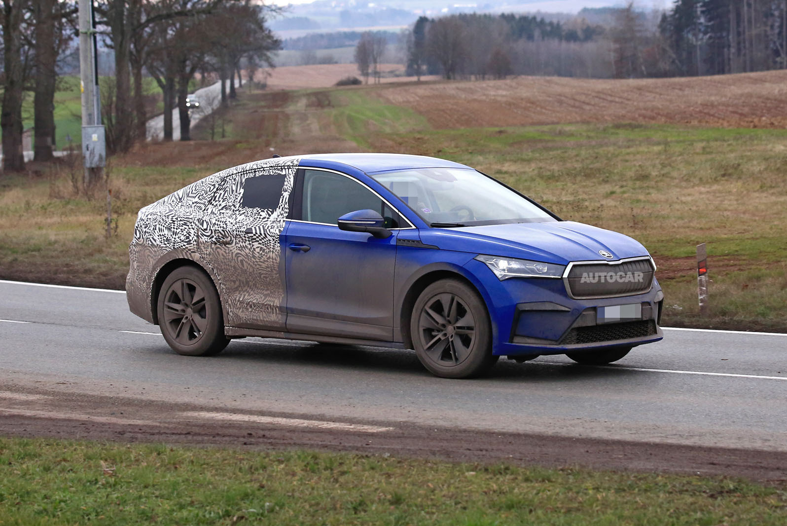 Skoda Enyaq iV coupe: style-focused electric SUV drops camo | Autocar