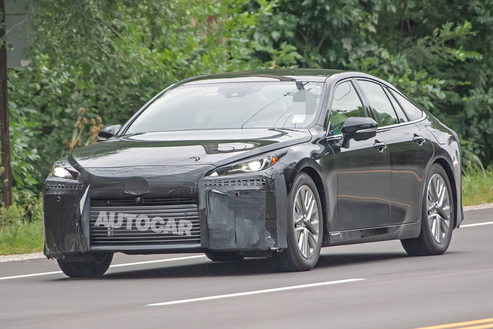 New Toyota Mirai fuel cell vehicle spotted in production form | Autocar