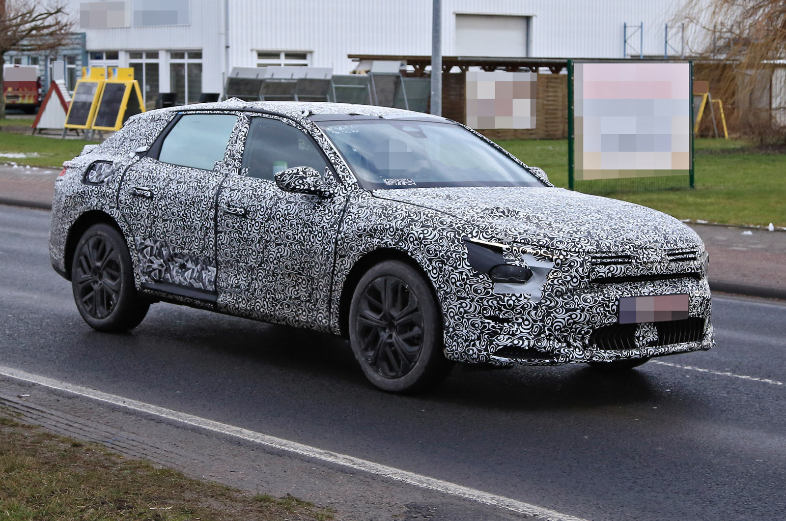 2022 Citroen SUV flagship spotted with saloon design cues | Autocar