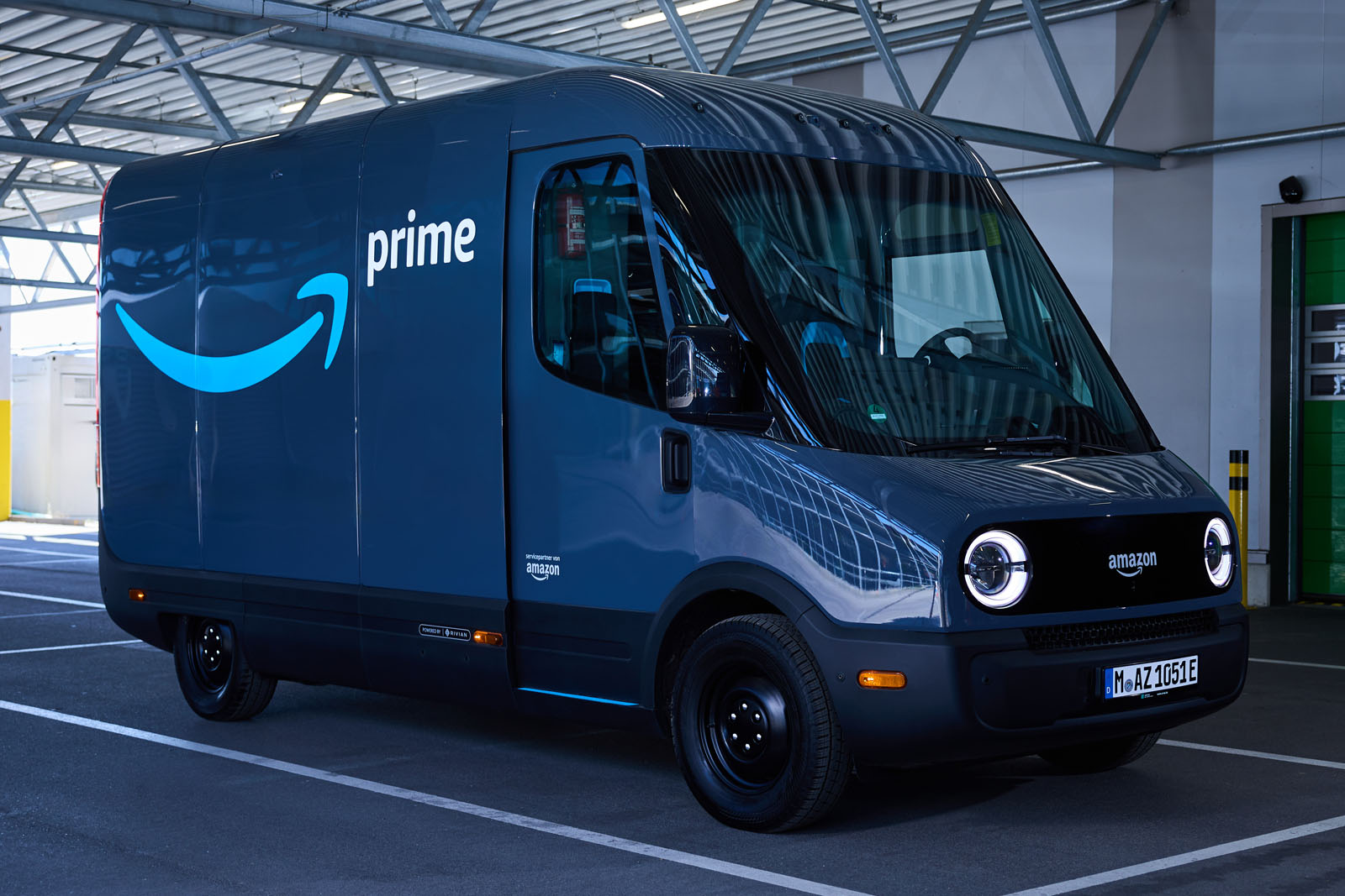 Amazon and Rivian bring modified electric van to Europe | Autocar