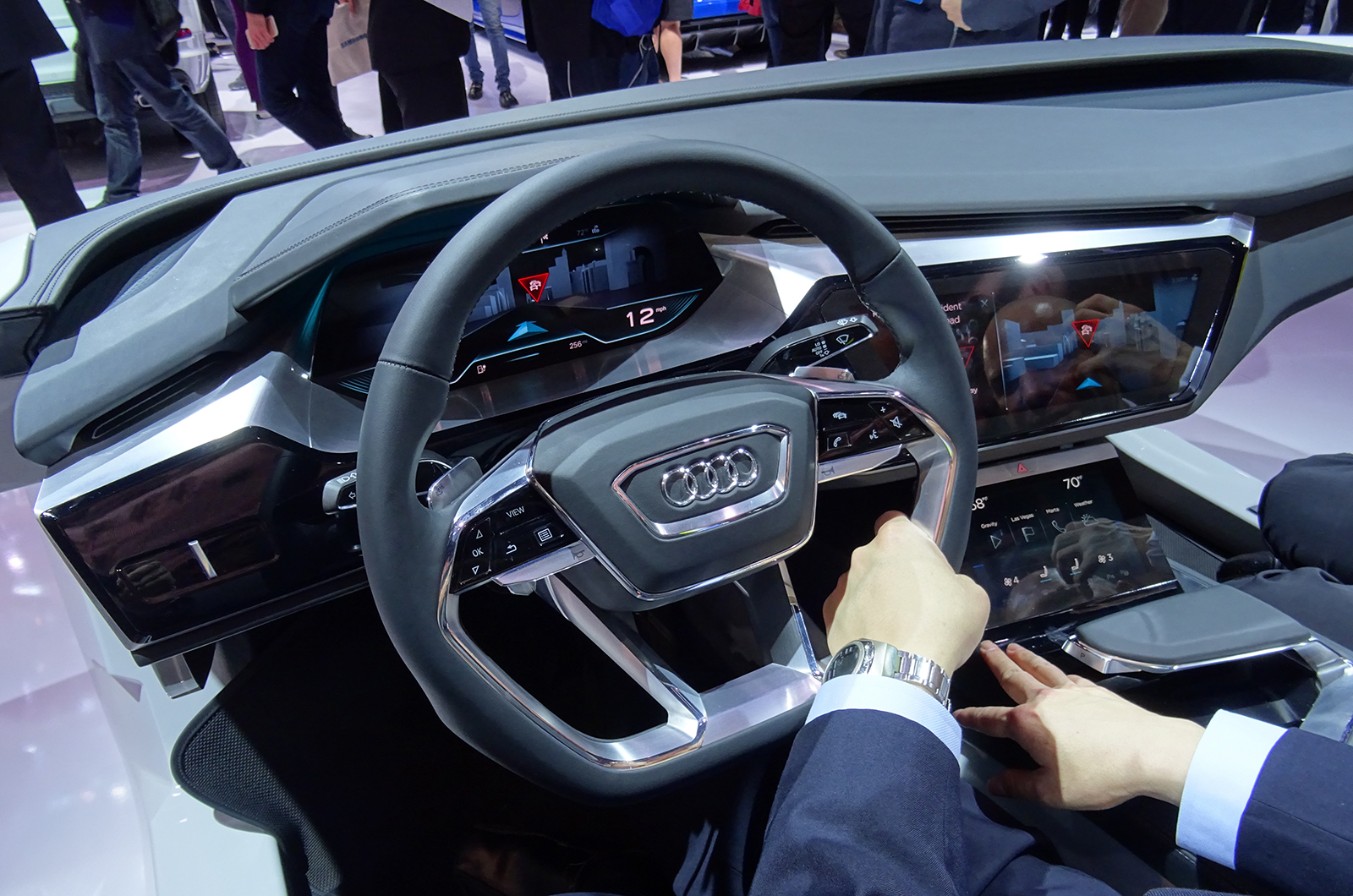 Audi reveals new interior concept at CES | Autocar