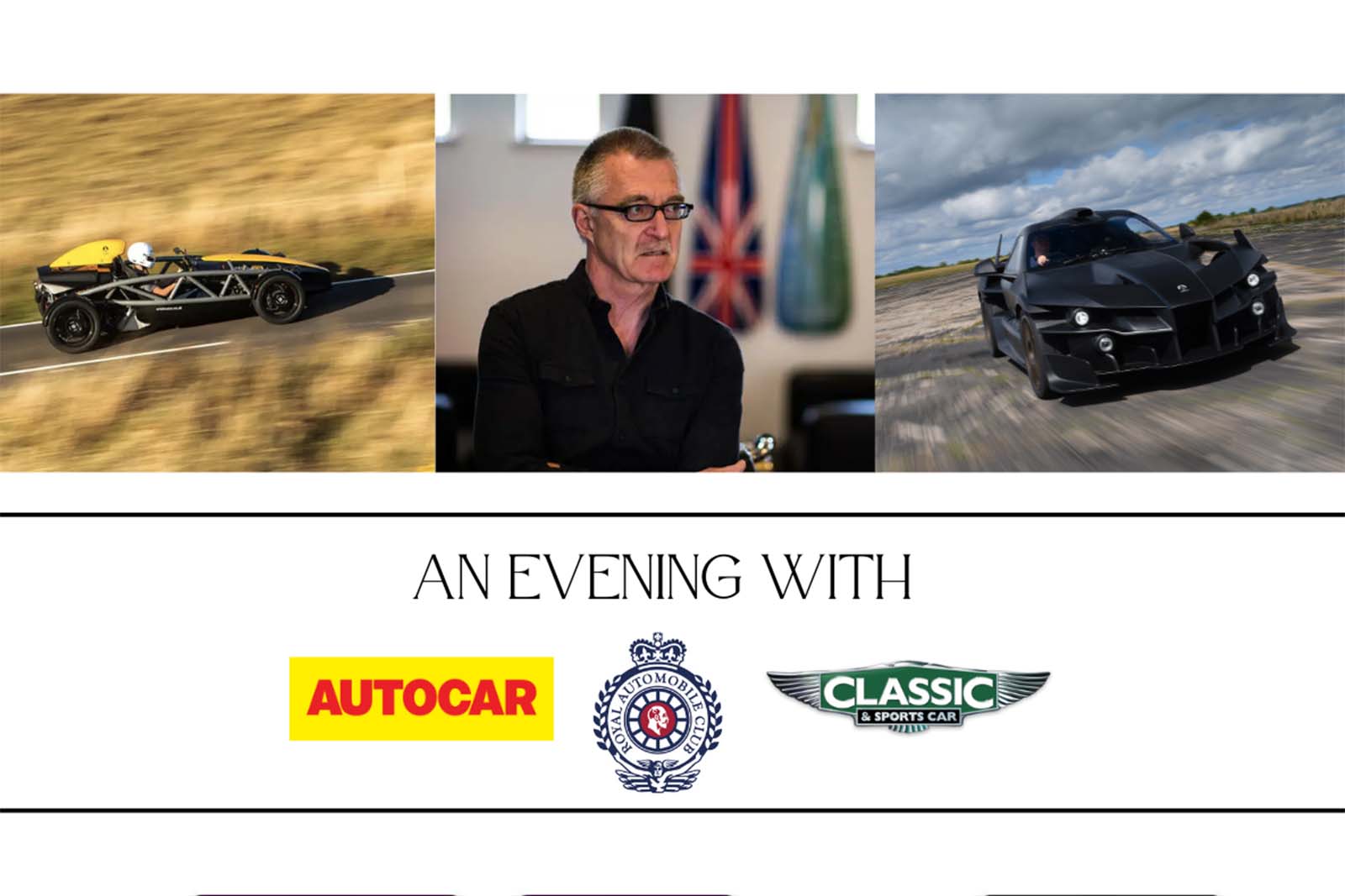 Join Autocar for an exclusive event at the RAC | Autocar