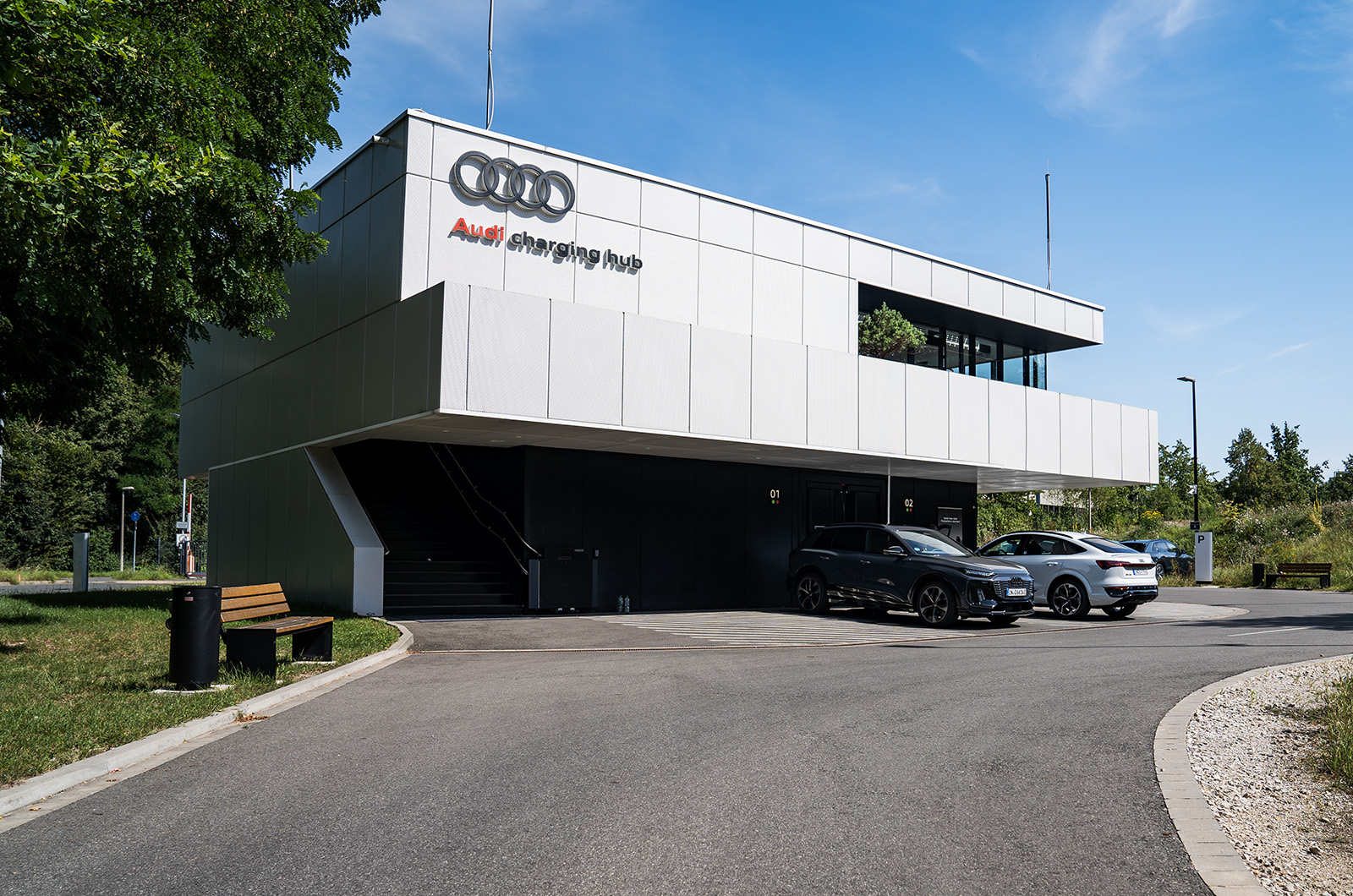 Video | Audi Charging Hubs: a new way to top-up in style | Autocar