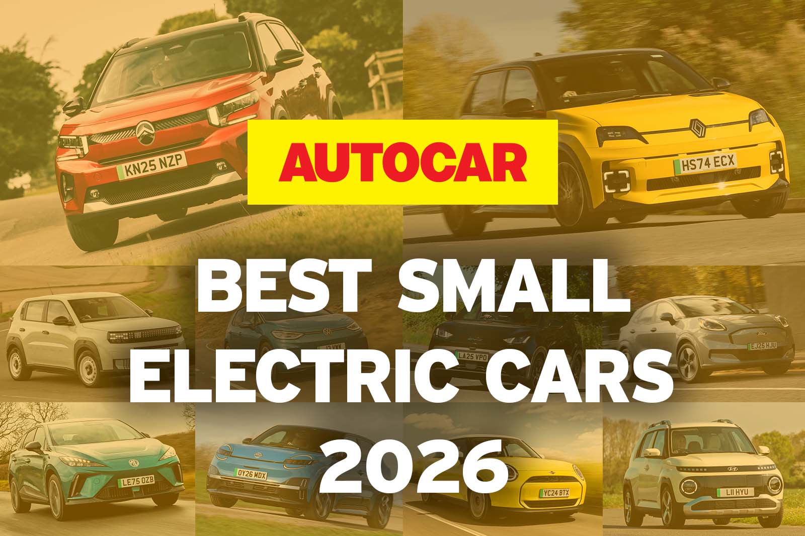 The best small electric cars 2026 - driven, rated and ranked | Autocar