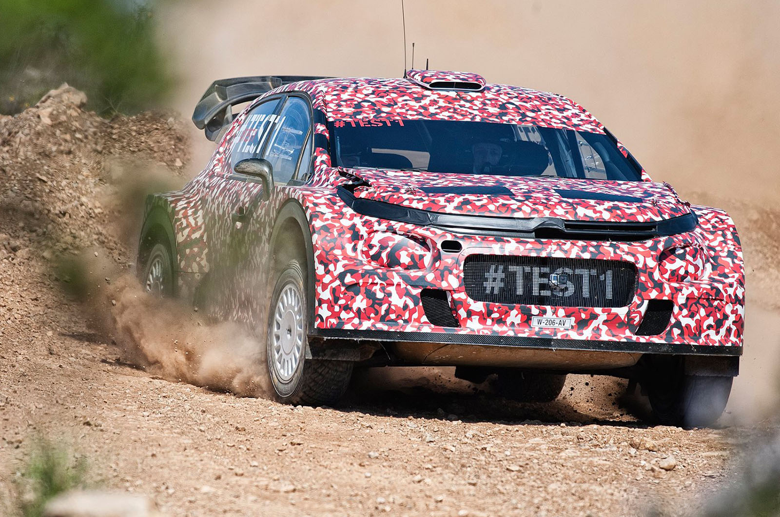 Citroen C3 WRC test hints at new C3 road car's styling | Autocar
