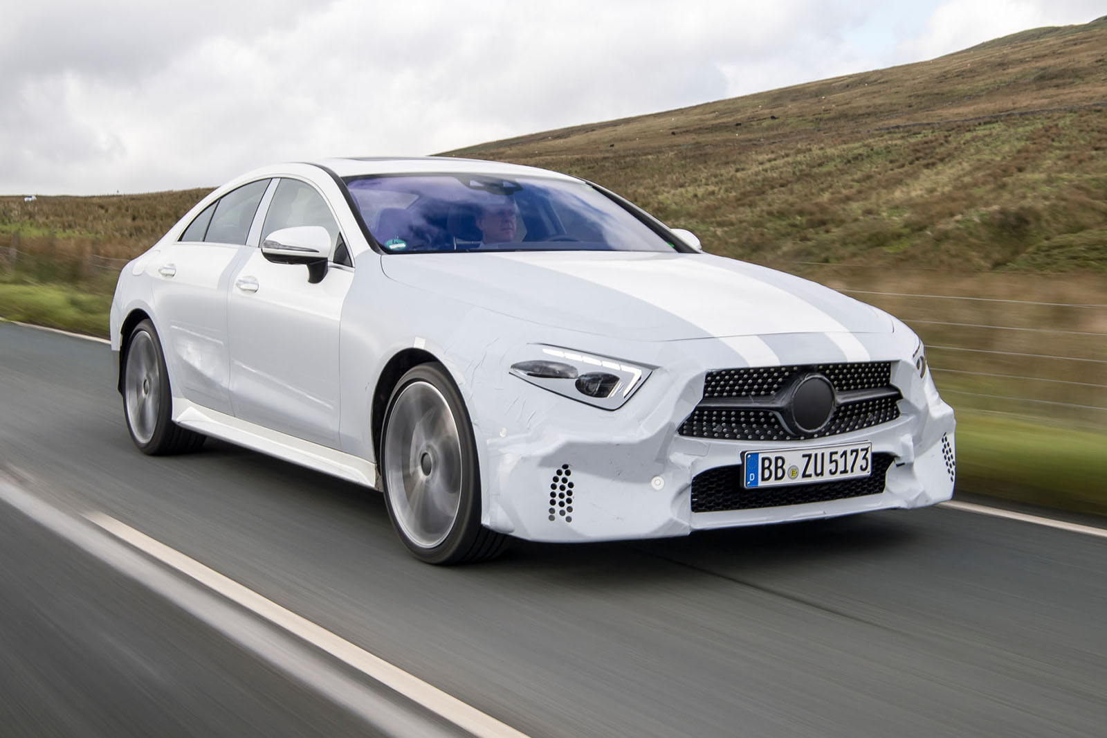 Mercedes-Benz CLS 2018 – first ride in pre-production car | Autocar