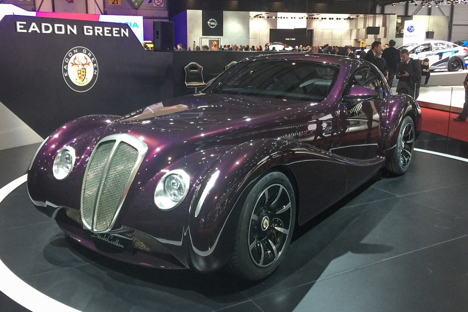 Eadon Green Black Cuillin V12 sports car revealed | Autocar