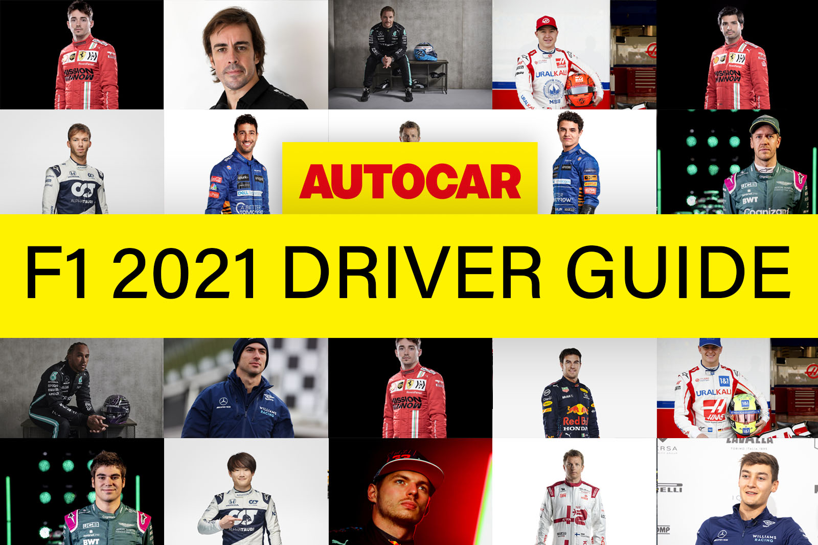 Formula One driver guide 2021 | Autocar