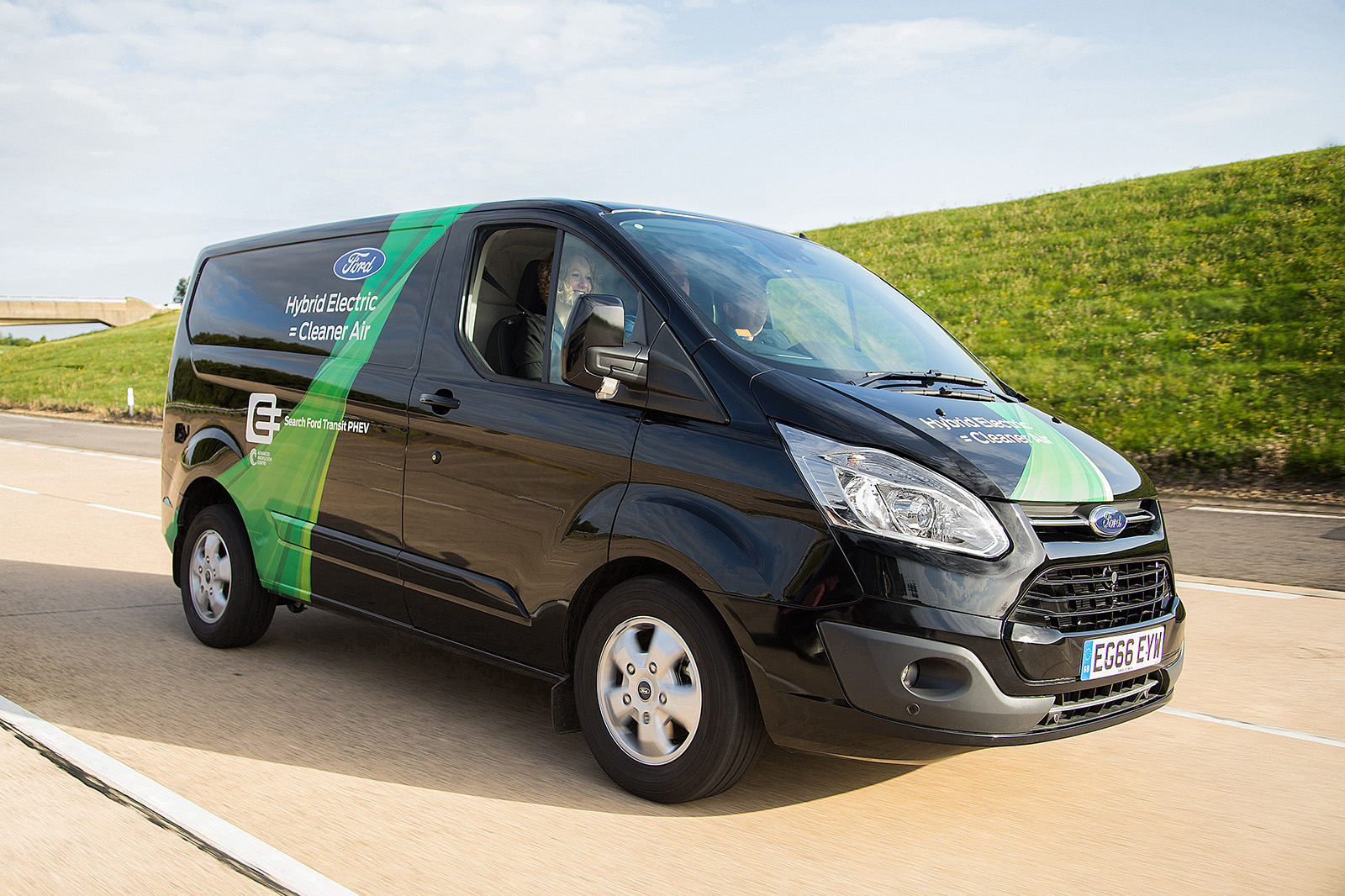 Ford reveals its first range-extender in a Transit van | Autocar
