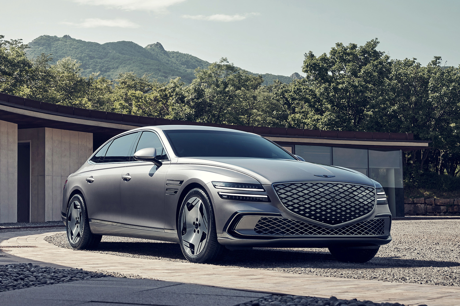 Genesis G80 EV gets more range, more room and Chauffeur Mode | Autocar