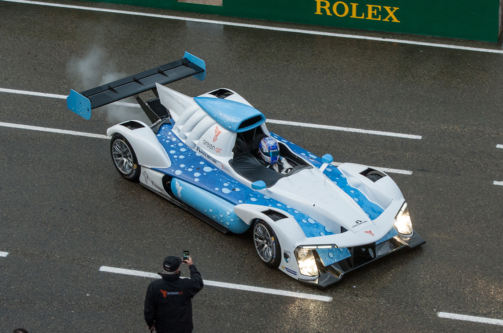 Green GT H2 hydrogen racing car makes UK debut at Goodwood | Autocar