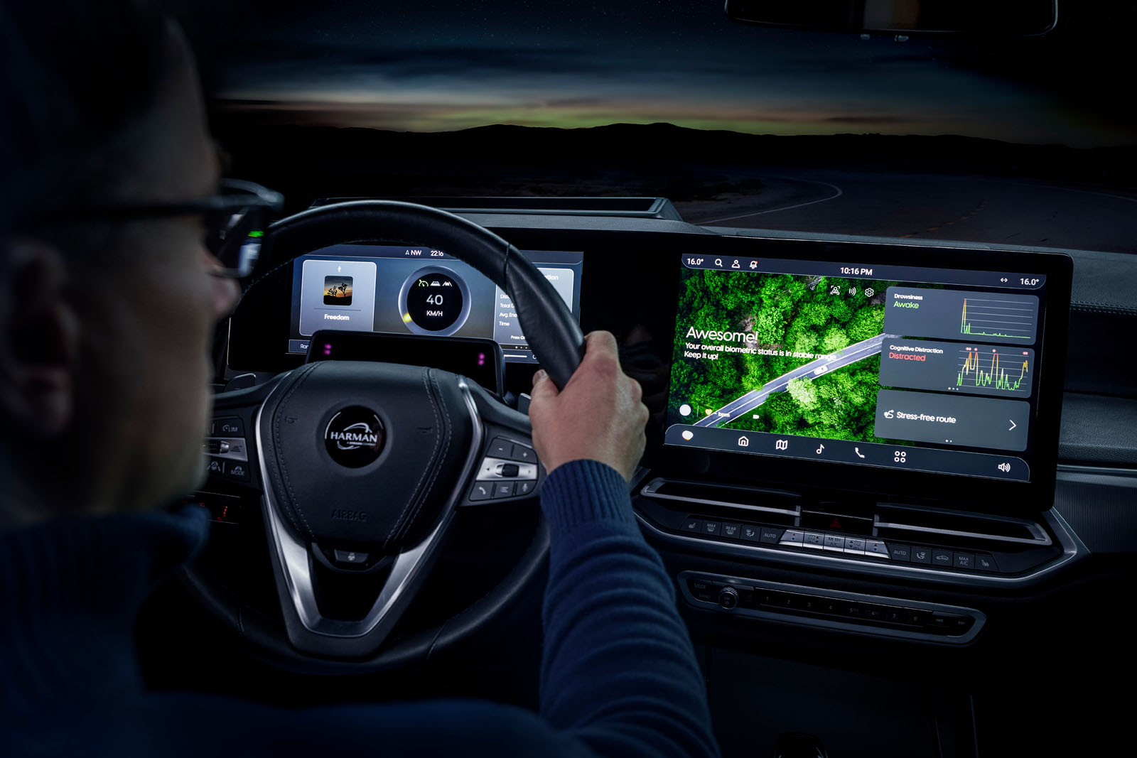 Harman showcases home-quality in-car technology | Autocar