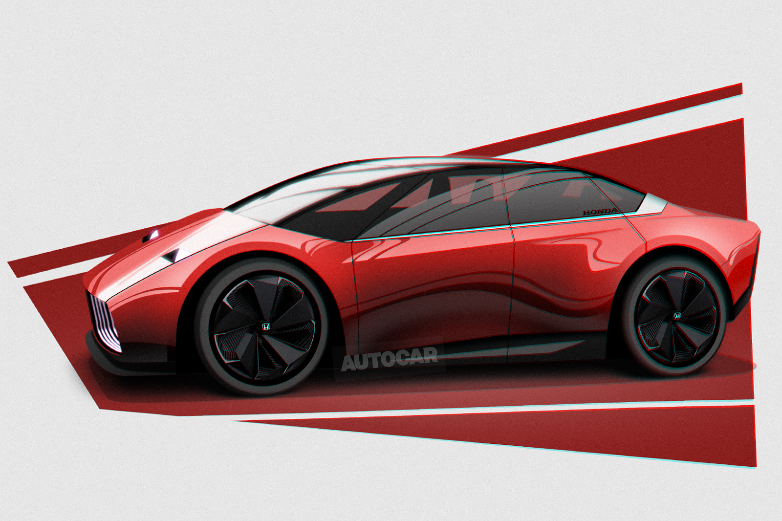 Honda primes radical saloon to rival Tesla Model 3 by 2030 | Autocar
