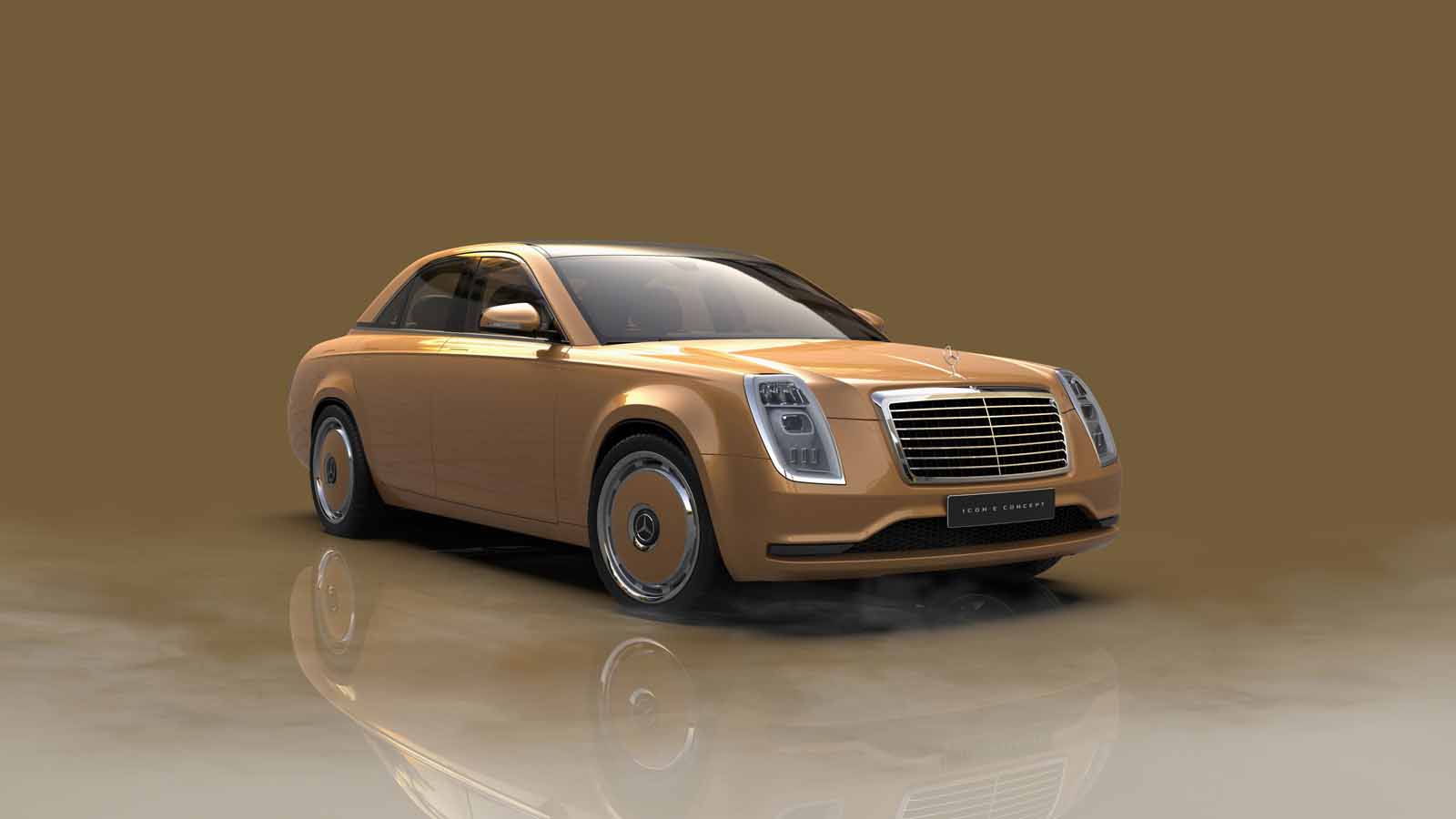 Mercedes-Benz Icon E Concept is reimagined classic saloon | Autocar