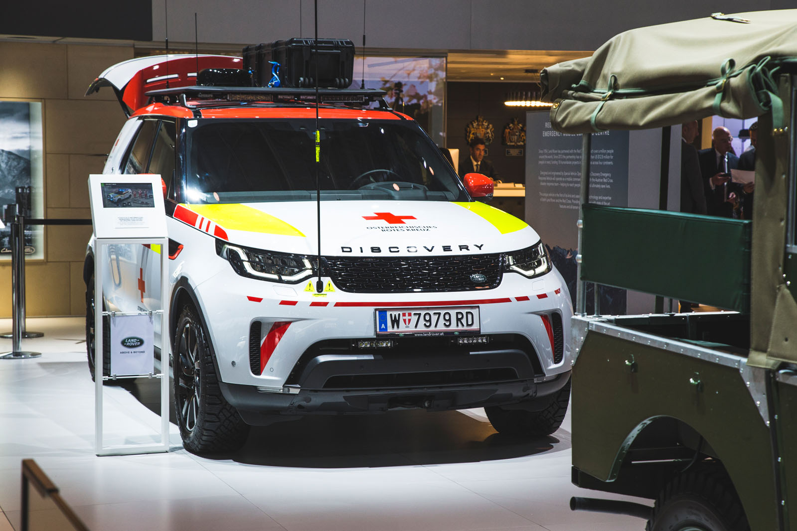 Land Rover SVO creates bespoke Red Cross Discovery | Autocar