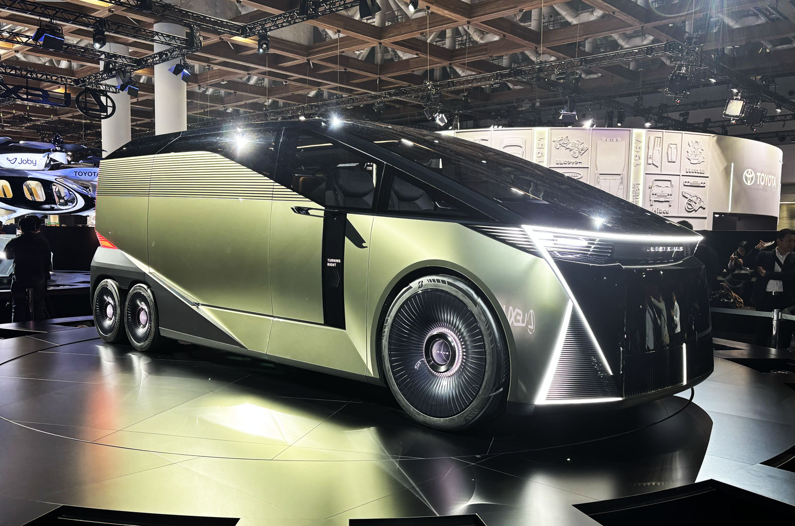 Lexus LS reinvented as wild six-wheel MPV to rival Bentayga | Autocar