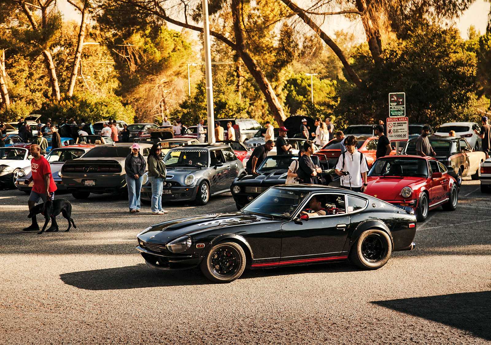 Visiting one of the world's best car shows - in an LA car park | Autocar