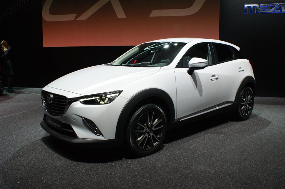 Mazda CX-3 crossover revealed at LA motor show