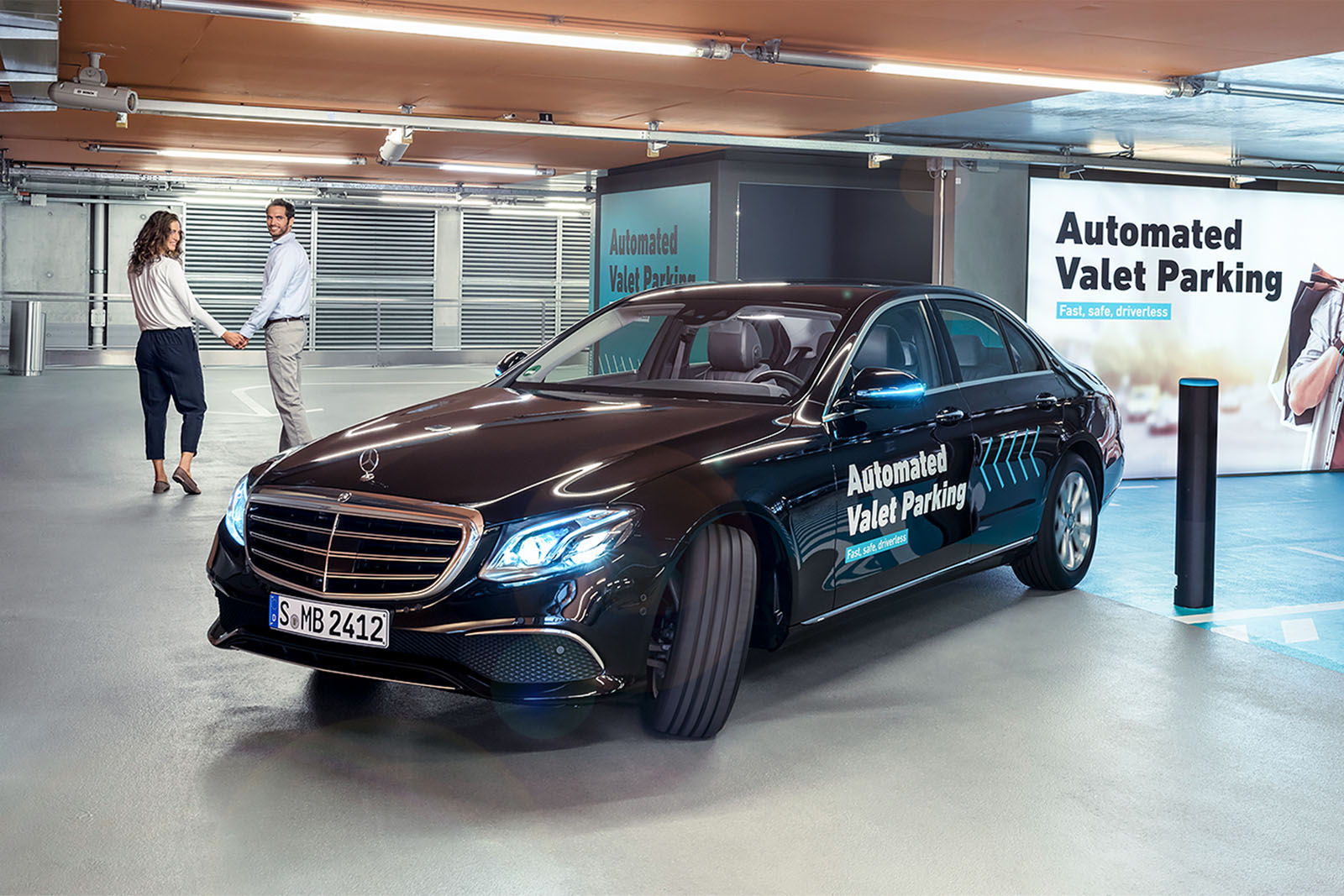 Bosch and Mercedes-Benz introduce driverless valet parking | Autocar