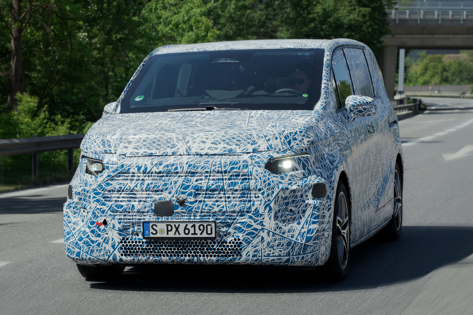 Official pics: Mercedes priming VLE as radical EQV replacement | Autocar