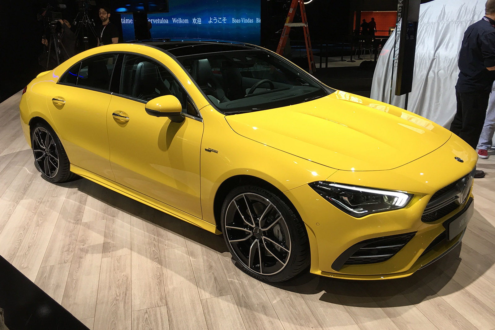 2019 Mercedes-AMG CLA 35 arrives at New York with 302bhp | Autocar