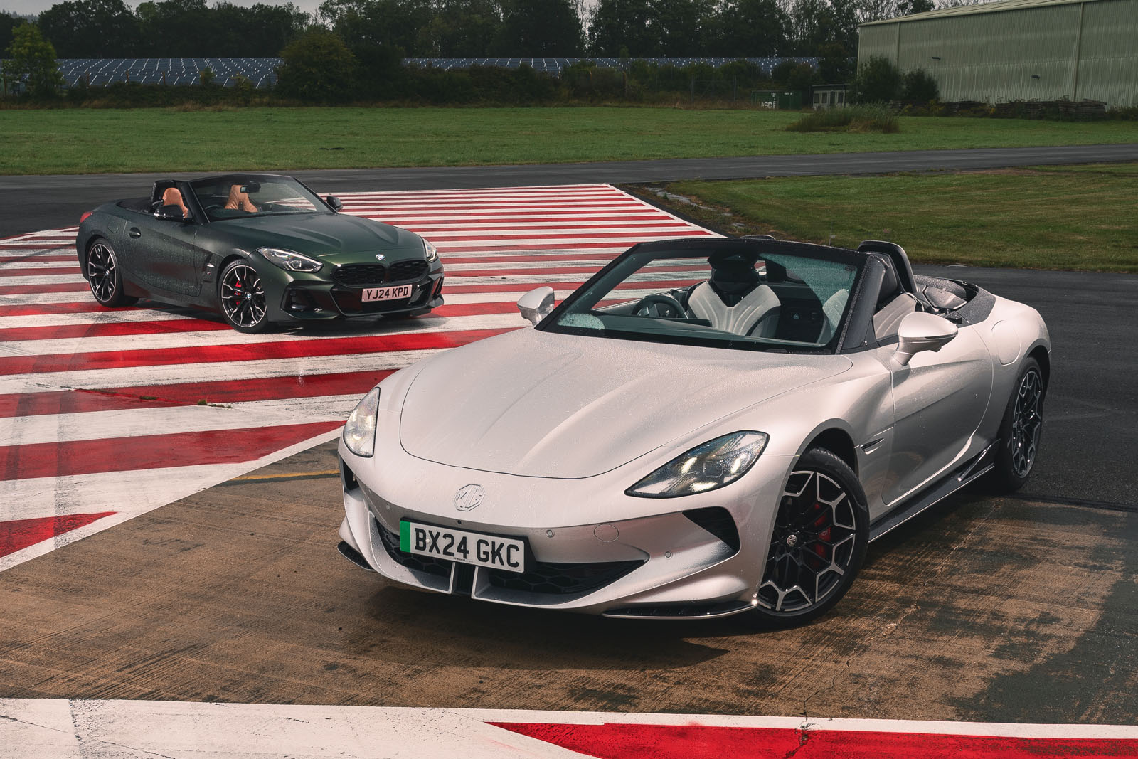 Cyber attack: BMW Z4 vs MG Cyberster | Autocar