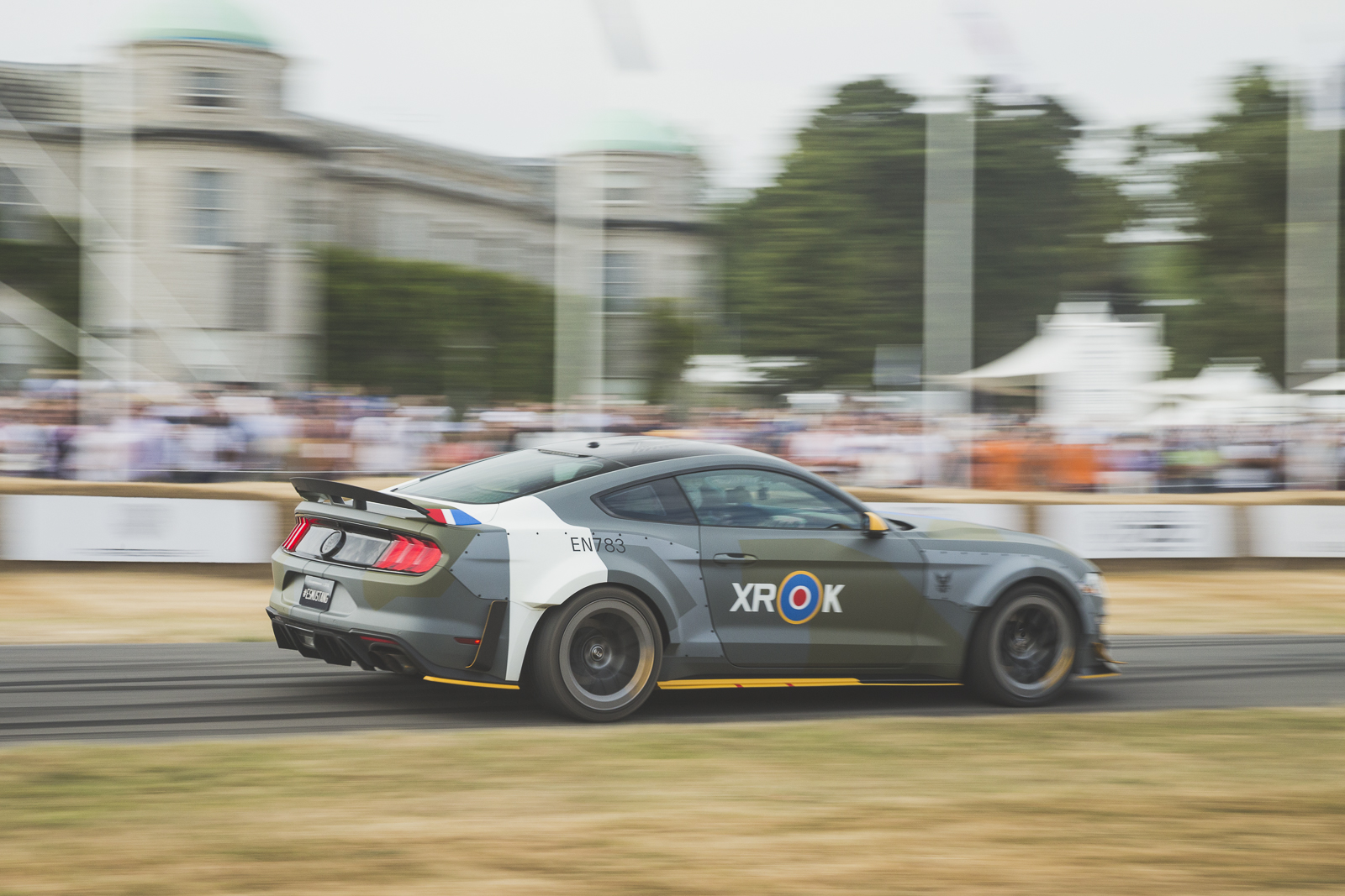 700bhp supercharged Ford Mustang takes to Goodwood hill climb | Autocar