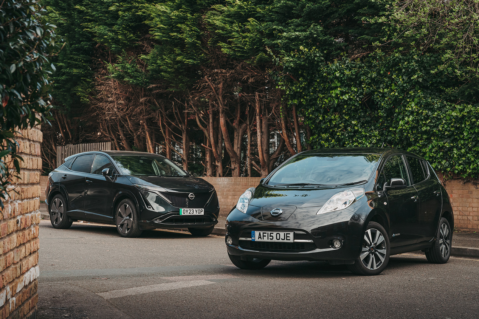 Nissan Ariya vs Mk1 Leaf: How far have EVs come in a decade? | Autocar