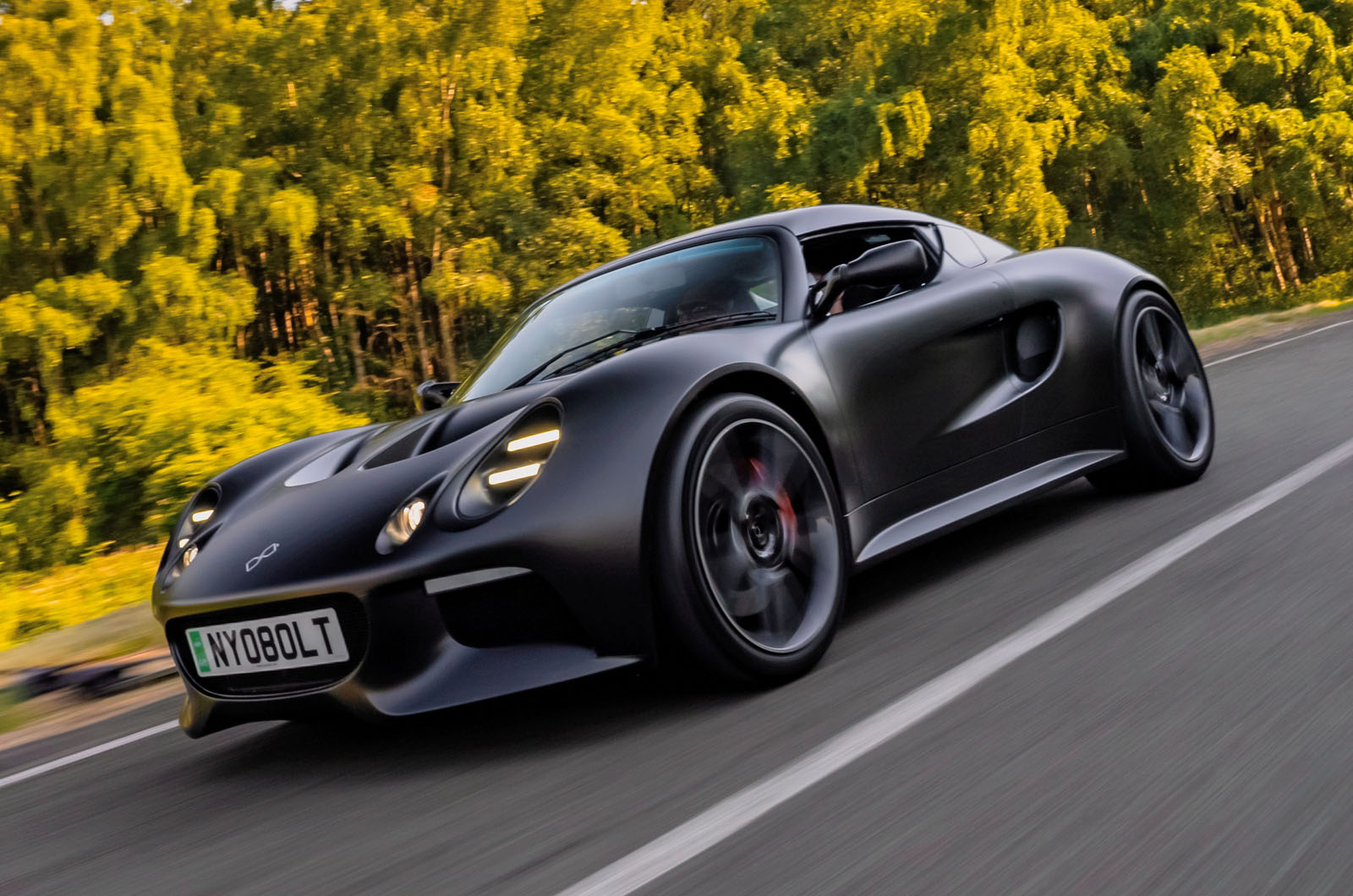 British firm's ultra-light, rapid-charging EV sports car hits the road ...