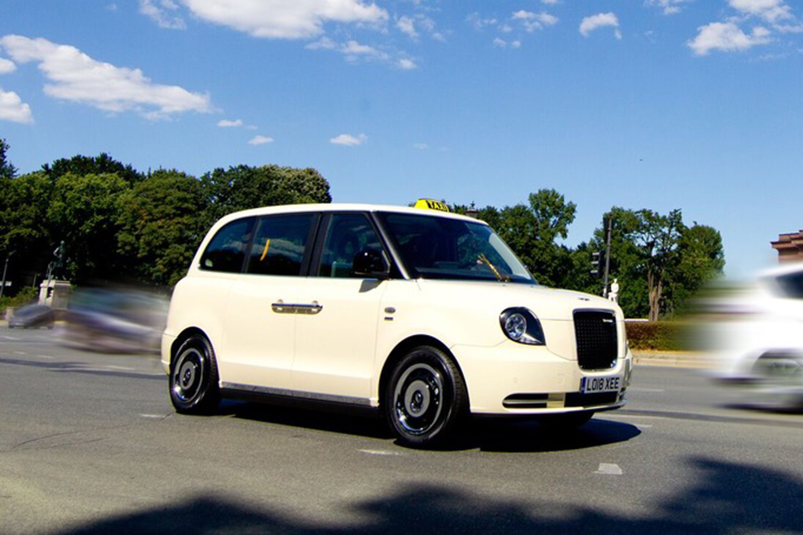 Electric LEVC TX taxi launched in Germany as company plans global ...