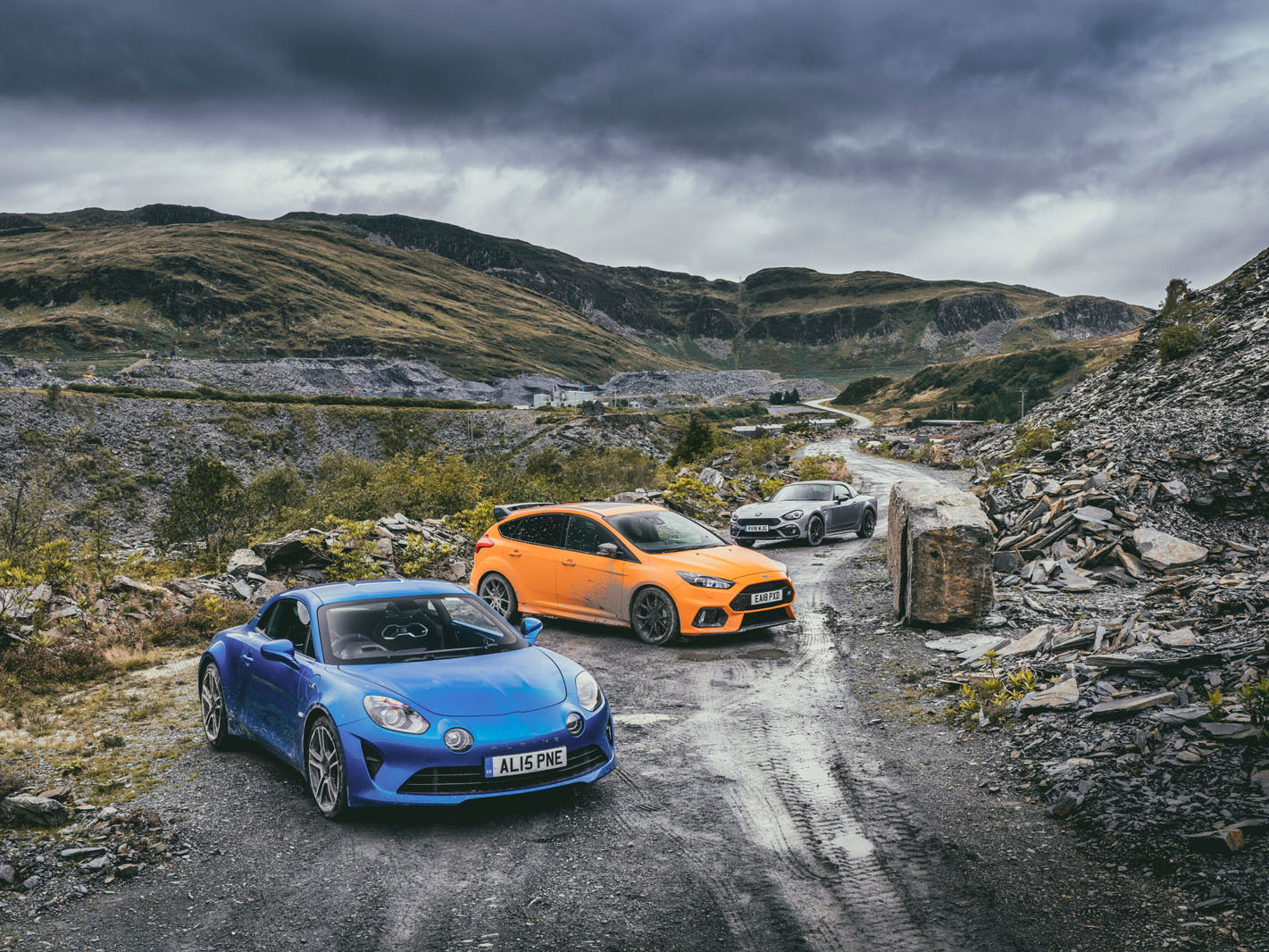 Rally legends tested: Alpine A110 vs Abarth 124 Spider vs Ford Focus RS ...