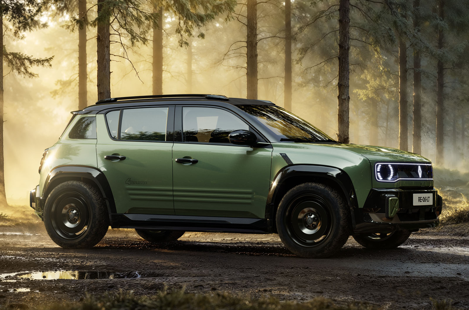 New Renault 4 goes 4x4 with rugged twin-motor concept | Autocar
