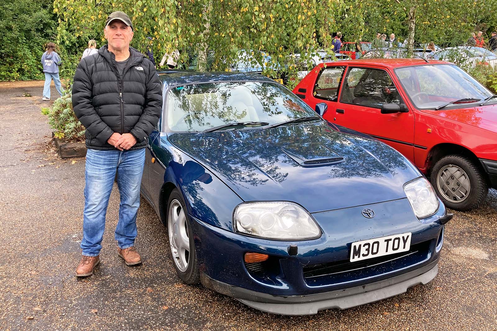 Is that a Supra...? Yes, it's mine - and it's got 160,000 miles on it ...