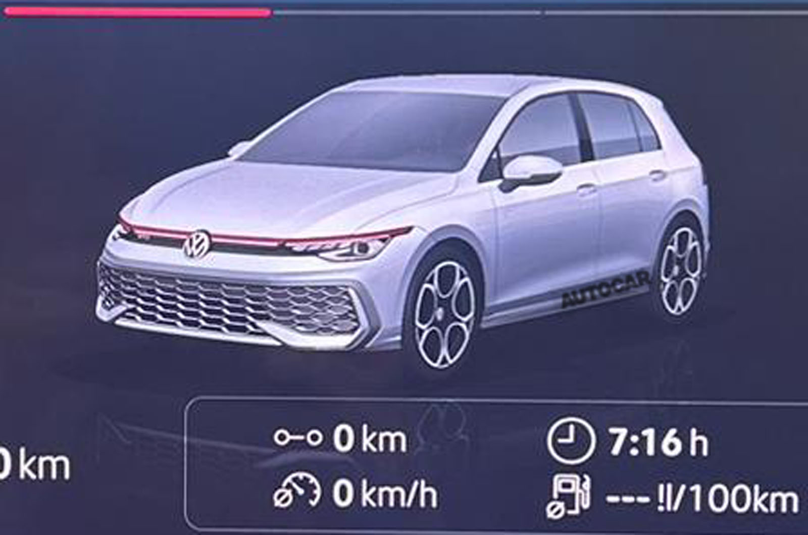 2024 Volkswagen Golf design revealed early in new images | Autocar