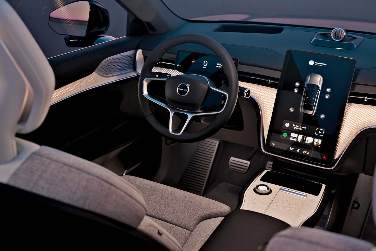 Under the skin: Volvo's new interior lights that imitate sunshine | Autocar