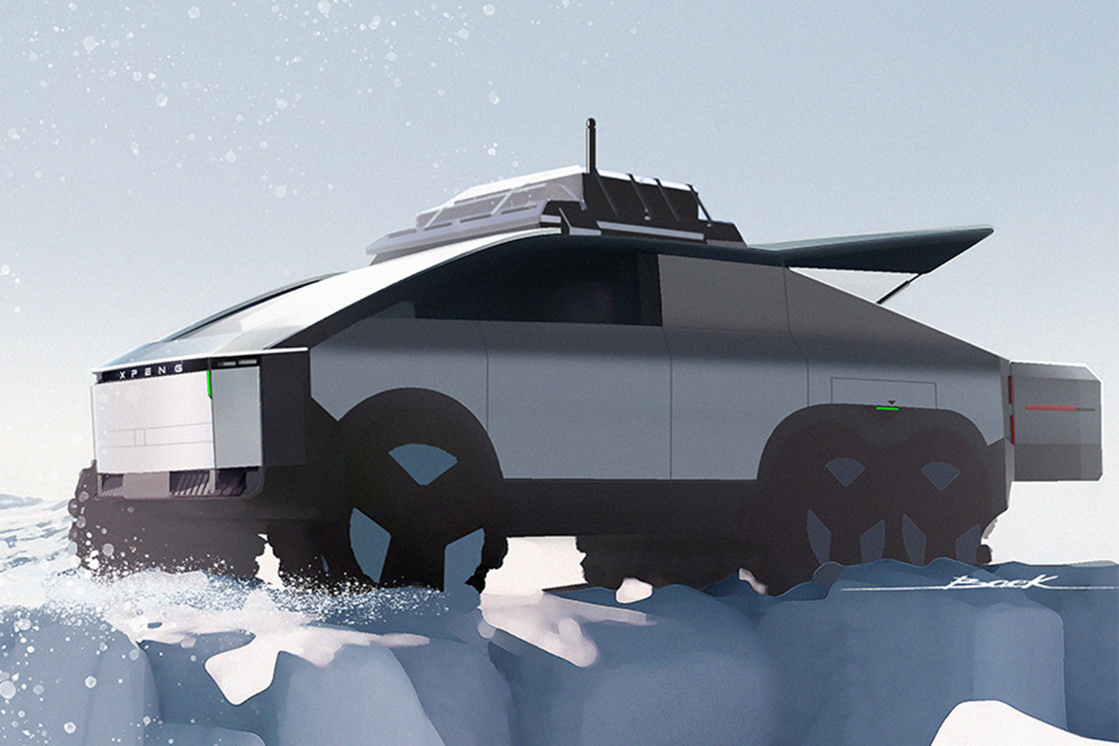 Xpeng AeroHT launches six-wheeled truck with flying module | Autocar