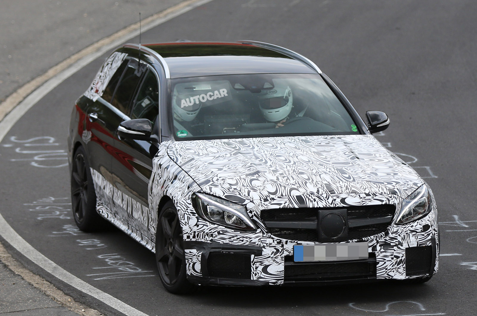 Mercedes ramps up C63 AMG estate development ahead of Paris reveal ...