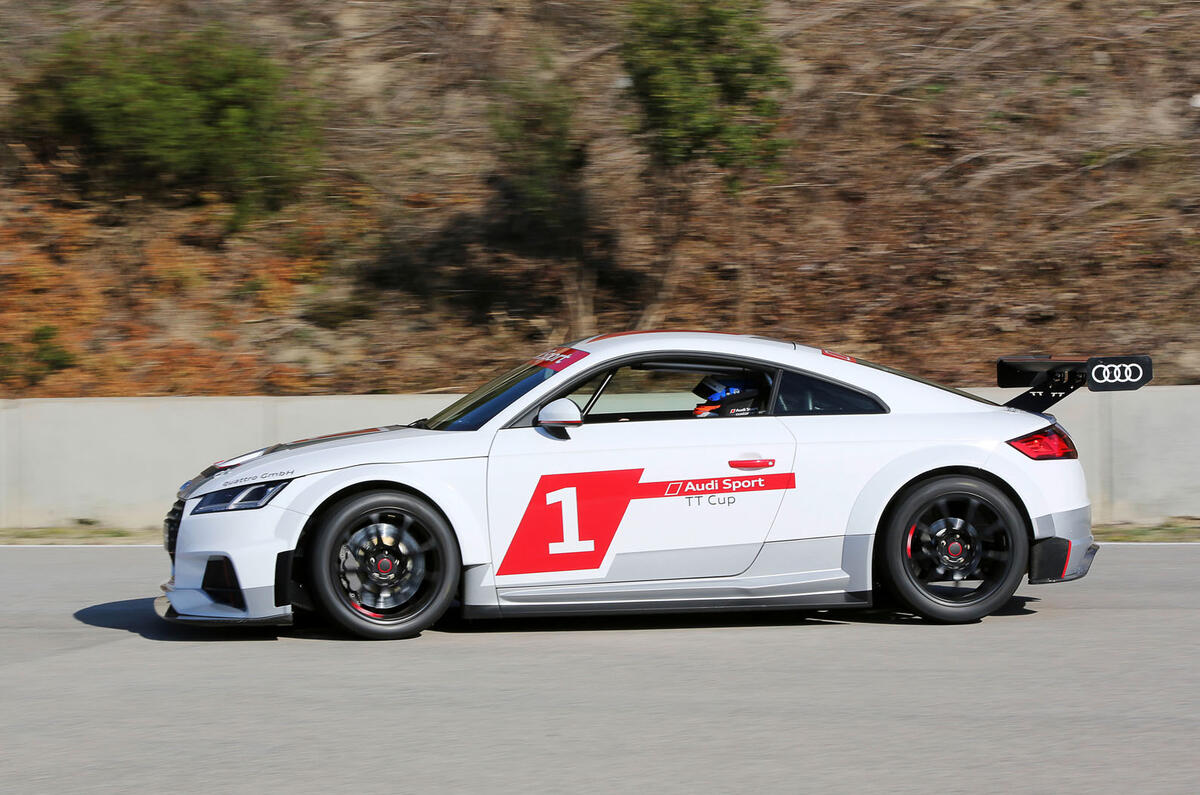 Audi unleashes racing version of the new TT | Autocar