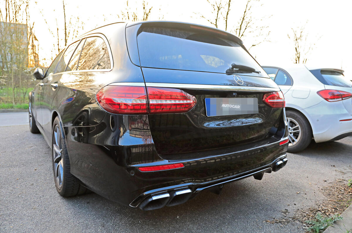 New 2021 Mercedes-AMG E63 facelift spotted | Autocar
